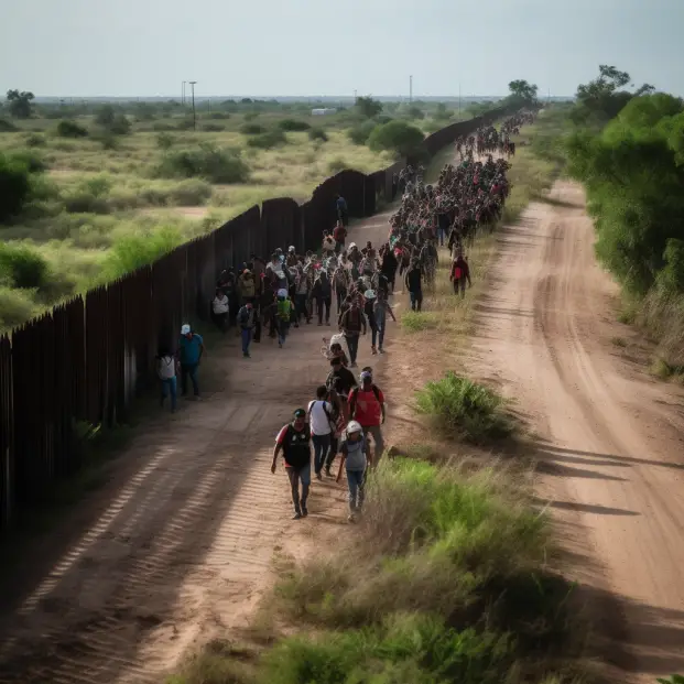 Biden’s Border Blunder: 33% Spike in Illegal Crossings Exposes Crisis ...