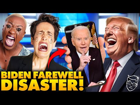MSNBC Hosts Melt Down Over Biden's Farewell as CNN Pounces - American Voter Polls News