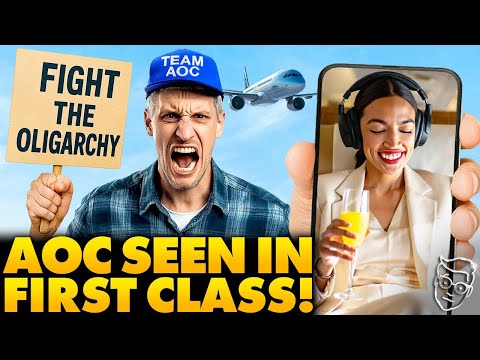 AOC Hypocritically Flies First Class to Team Up with Bernie - American ...