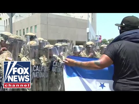 Protesters Face Off Against National Guard in Dramatic LA Standoff ...