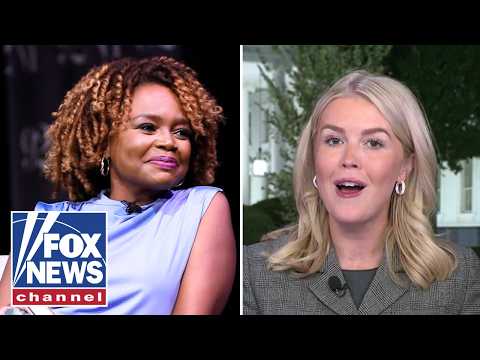 Karoline Leavitt Delivers Bold Message to Karine Jean-Pierre - American ...