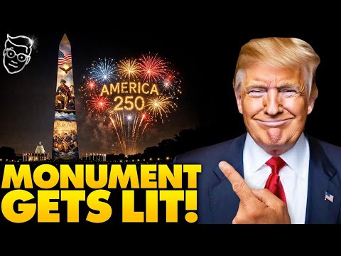 Trump's Dazzling Surprise: Washington Monument Movie Stuns DC ...